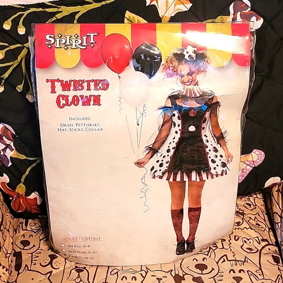 Spirit | Other | Spirit Halloween Womens L Twisted Clown Costume | Poshmark